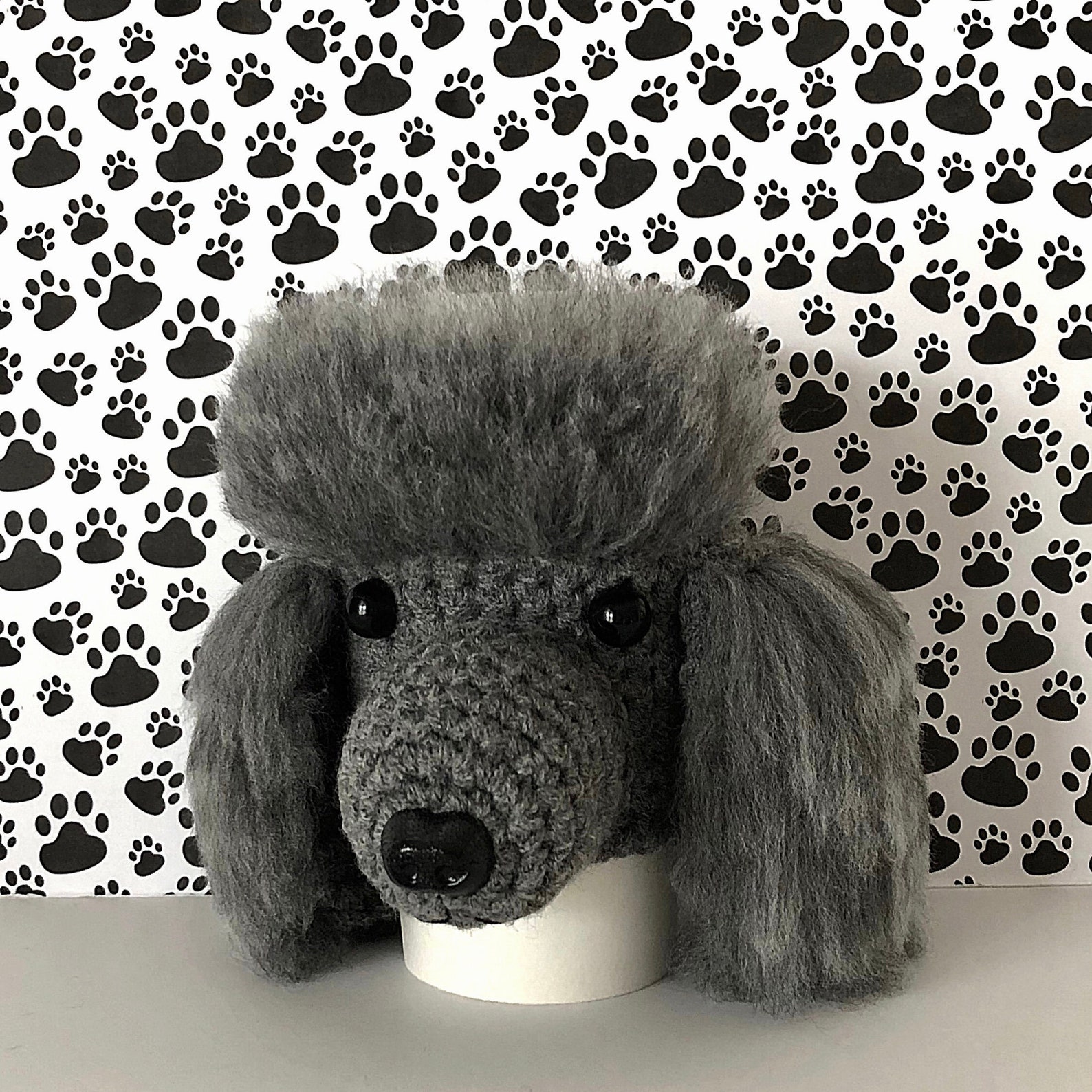 Poodle Crochet Pattern Standard Poodle Dog Crochet Pattern | Etsy