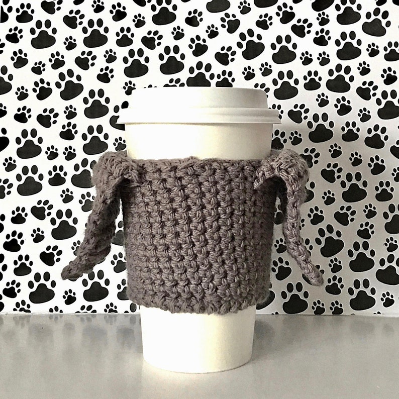 Weimaraner Crochet Pattern Weimaraner Dog Cup Cozy Pattern - Etsy