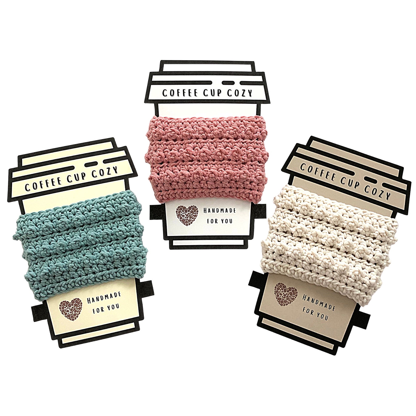 Coffee Cup Cozy Printable Cup Insert Cozy Display Card Cup - Etsy