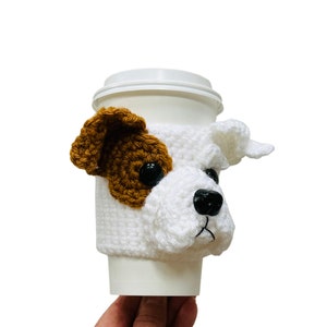 Bulldog Puppy Cup Cozy Pattern, English Bulldog Crochet Pattern ...