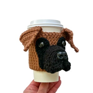 Boxer Dog Mug Cozy, Boxer Dog Gifts, Boxer Dog Lover, Boxer Mom, Boxer ...
