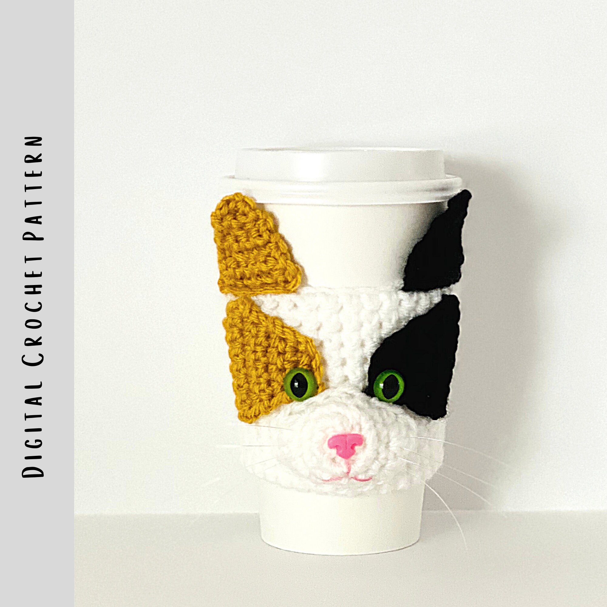 Cozies Home & Living Cat Coffee Cup Cozy Drink & Barware etna.com.pe