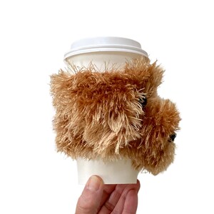 Mini Goldendoodle Dog Cup Cozy, Miniature Golden Doodle Dog ...