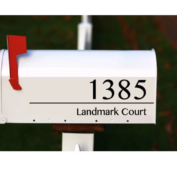 Mailbox Lettering - Etsy