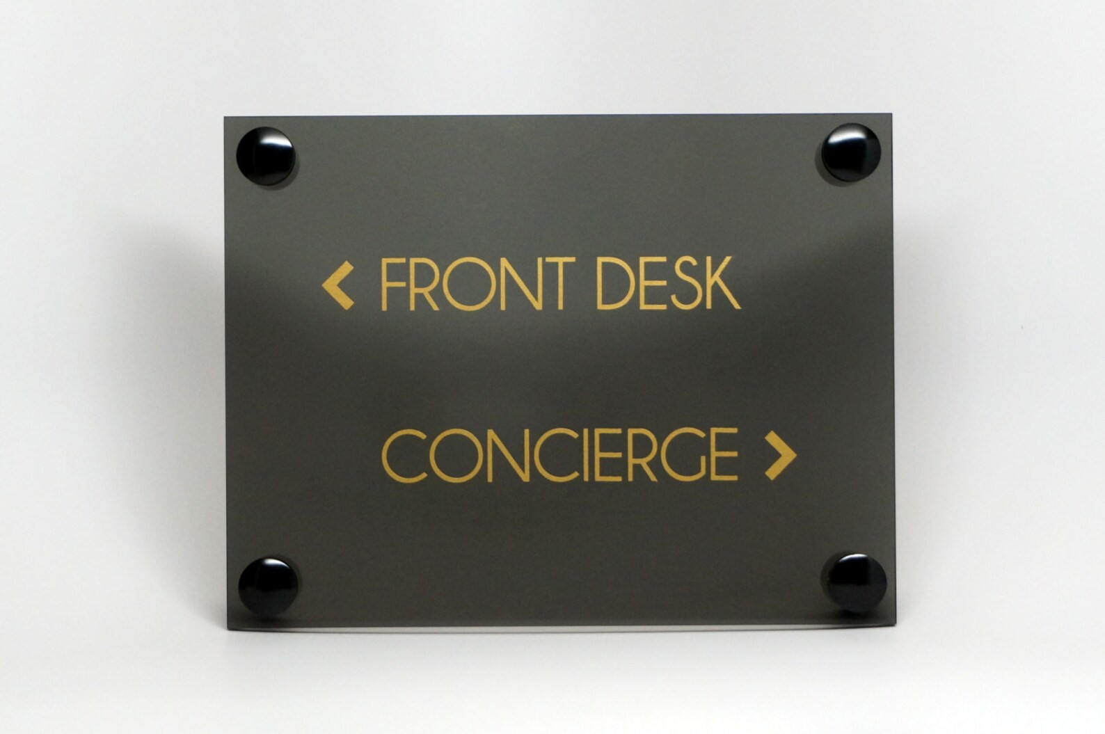 Reception Desk Hotel Door Hanger Sign Front Door Sign Custom - Etsy