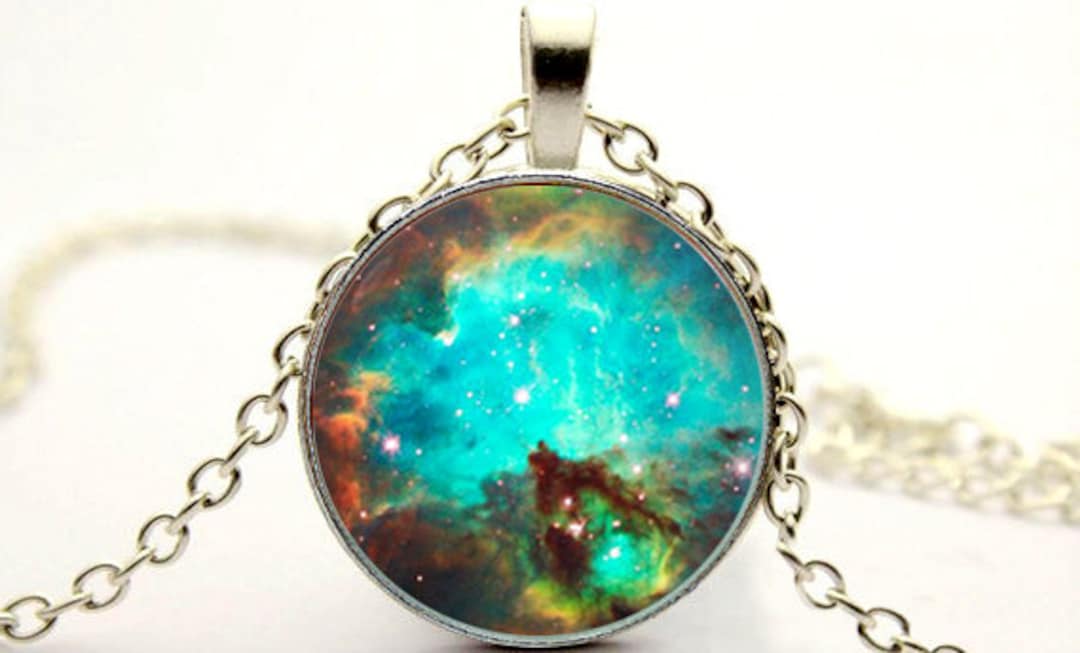 Nebula Necklace,nebula Pendant,hubble Space Nebula,nebula Jewelry ...
