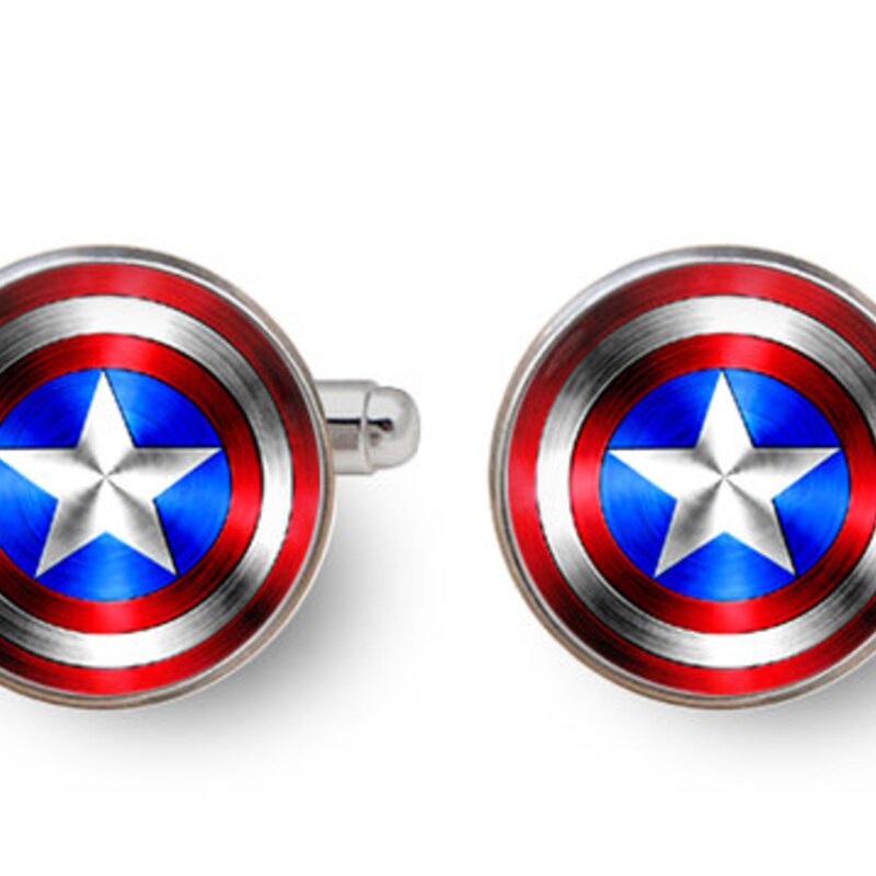 Captain America Jewelry - Etsy