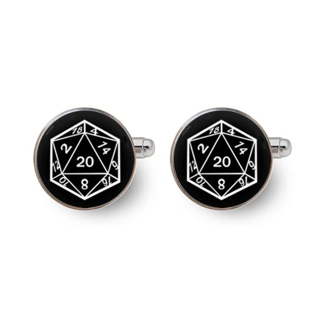 D20 Dice,d20 Cufflinks,d and D,dnd Dice Sets,polyhedral Dice,d20 Dice ...