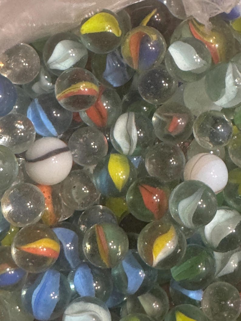 6 Pounds of Marbles Over 500 Marbles Vintage Swirl Solid Etc - Etsy