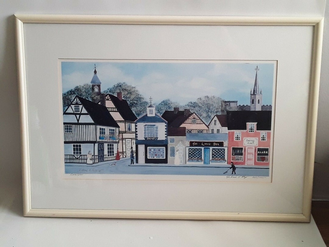 Deborah K. Mayo " Lions Den " 1991 Litho Print 329/1000 Limited Ed ...
