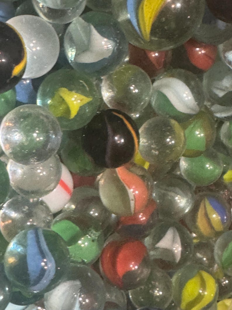 6 Pounds of Marbles Over 500 Marbles Vintage Swirl Solid Etc - Etsy