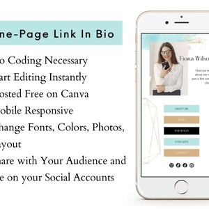 Link in Bio Canva Template - Link in Bio Instagram Tiktok Facebook ...