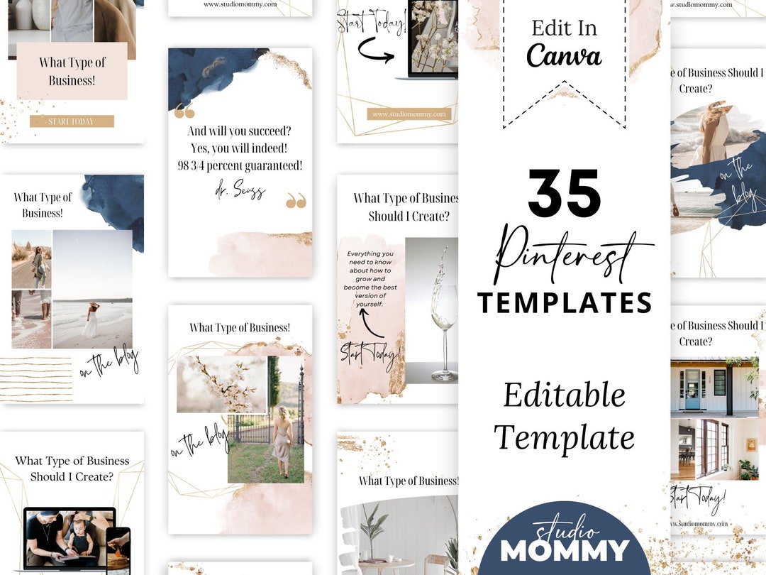 Pinterest Templates Canva - Pinterest Pin Templates - Pinterest ...