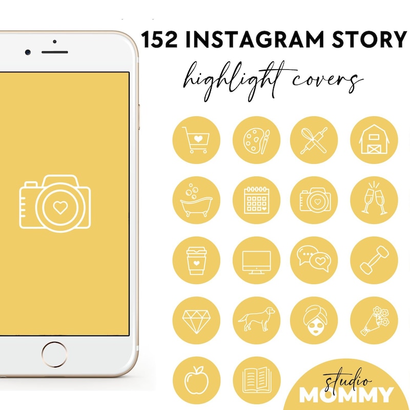 Instagram Highlight Icons - Etsy