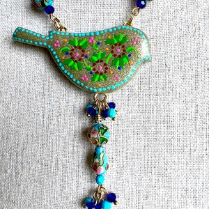 Persian Amen Bird Jewelry, Persian Hand Made, Cute Bird Necklace ...