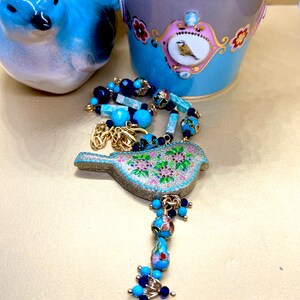 Persian Amen Bird Jewelry, Persian Hand Made, Cute Bird Necklace ...