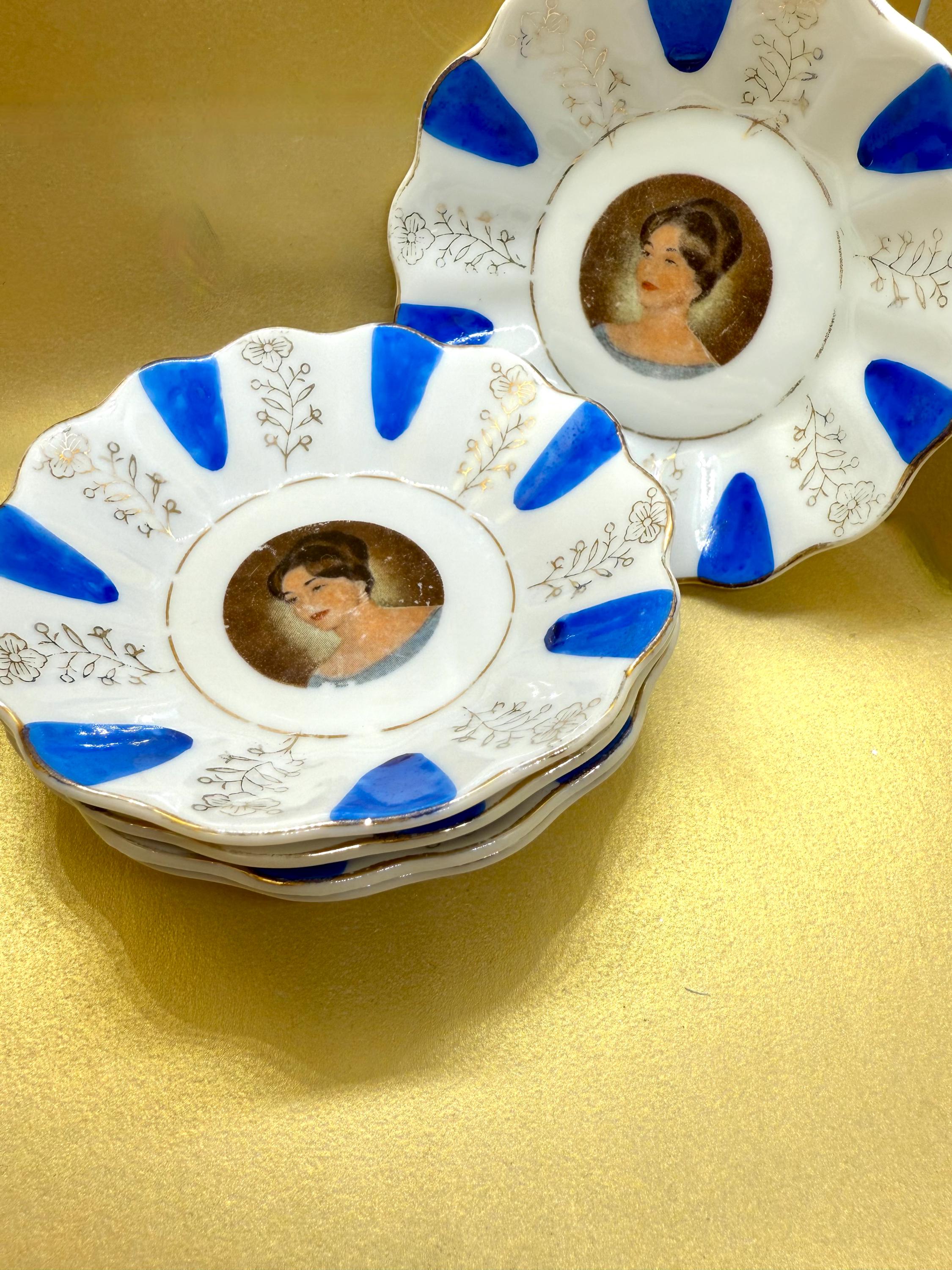 Vintage Pahlavi Plate, Shahbanou Farah Diba Engagement Souvenir, Made ...