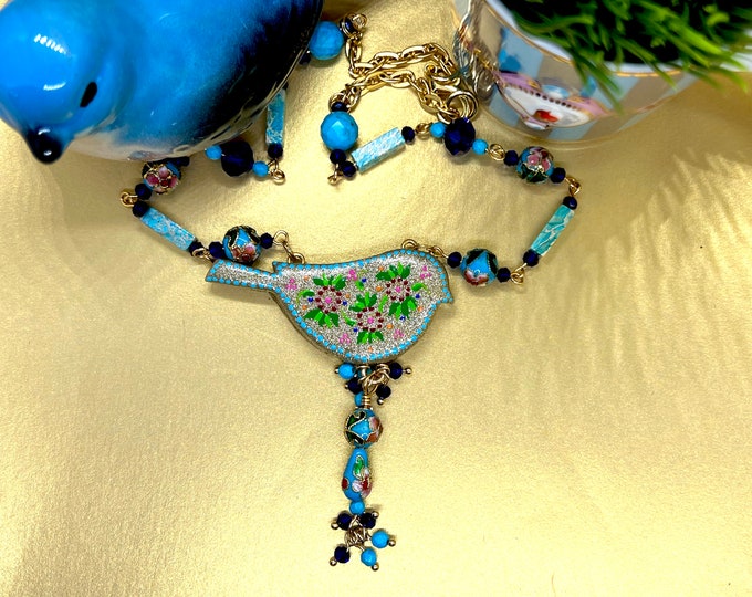 Persian Amen Bird Jewelry, Persian Hand Made, Cute Bird Necklace ...