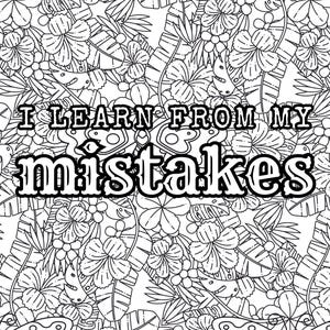 Positive Affirmations Coloring Pages - INSTANT DOWNLOAD - Etsy