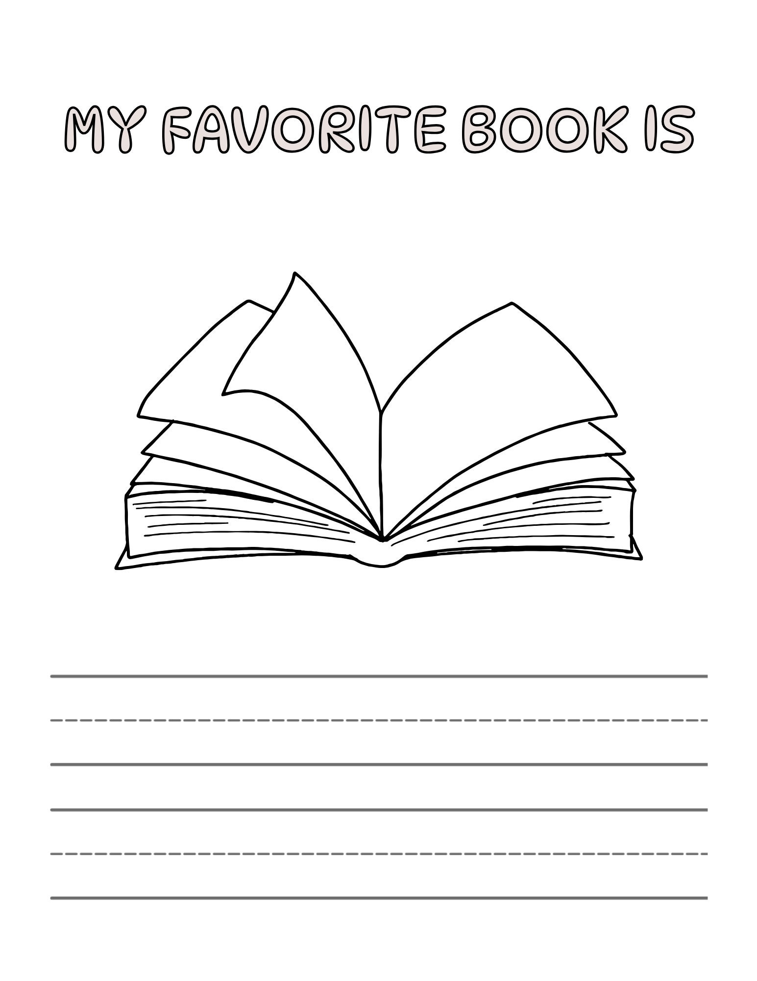 All About Me Coloring Pages for Kids INSTANT DOWNLOAD - Etsy