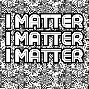 Positive Affirmations Coloring Pages - INSTANT DOWNLOAD - Etsy