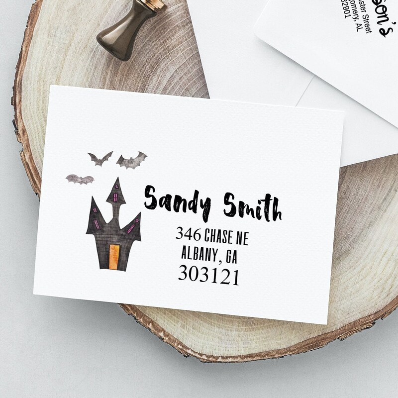 Halloween Envelope Template - Etsy