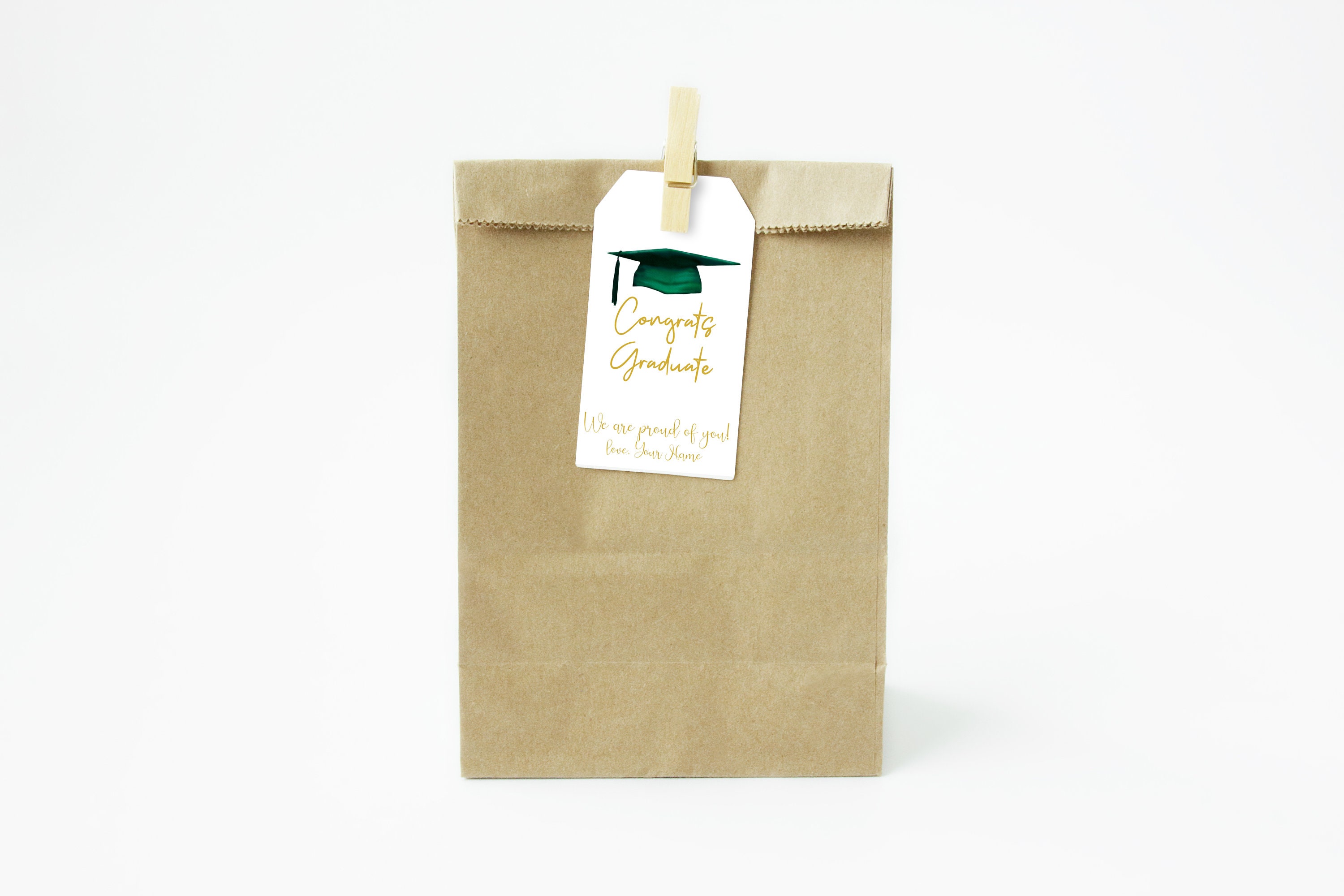 Printable Graduate Gift Tag Personalized Graduation Gift Tag | Etsy