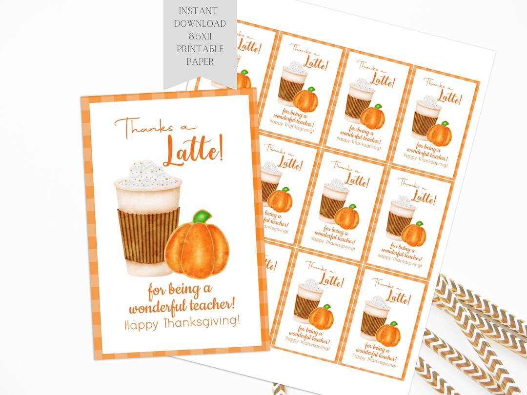 Thanksgiving Staff Teacher Appreciation Printable Tag, Staff Tag ...