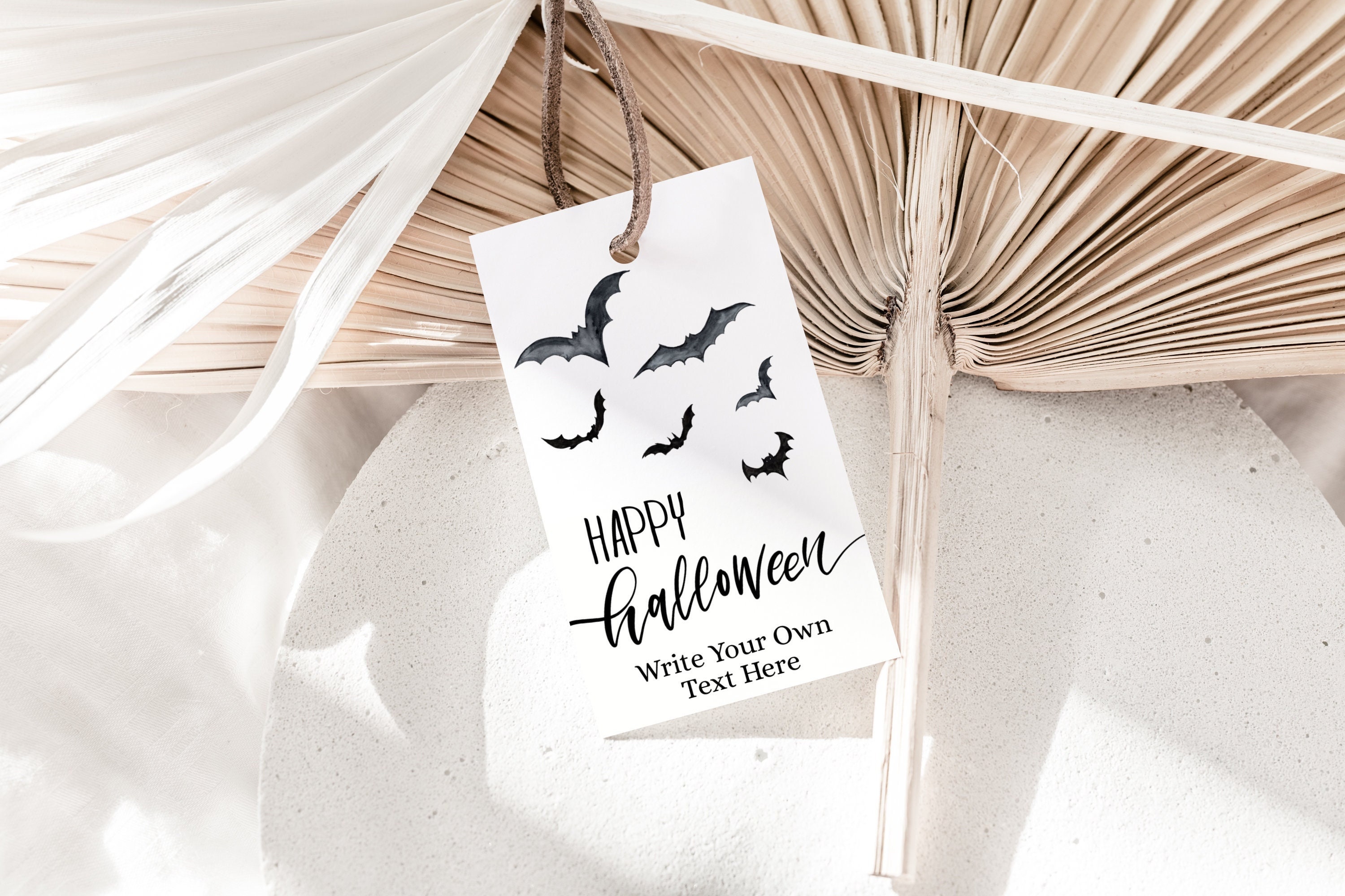 Printable Halloween Bats Gift Tag Personalized Bats Gift Tag - Etsy
