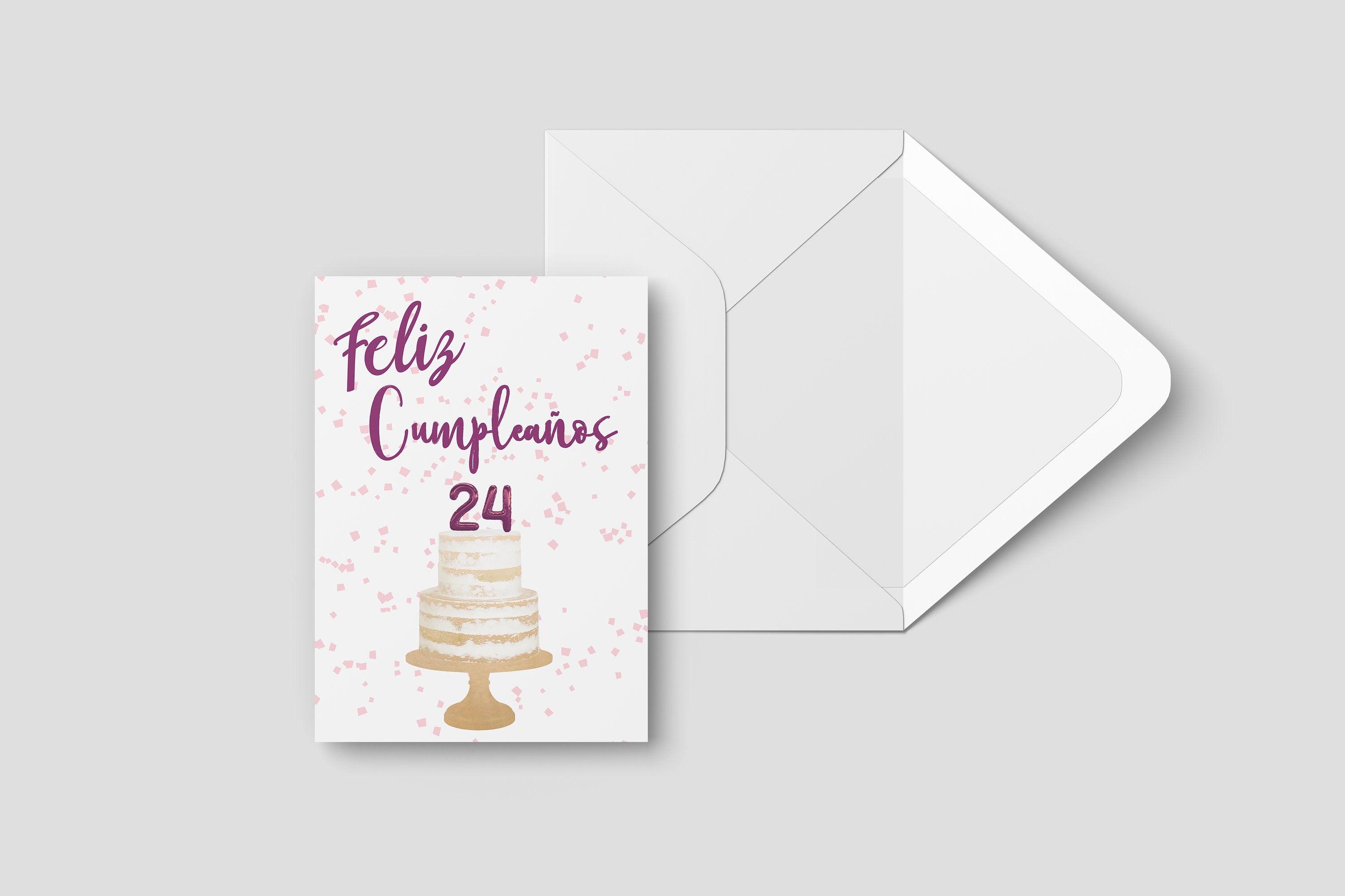 Feliz Cumpleaños Spanish Printable Card Happy Birthday | Etsy