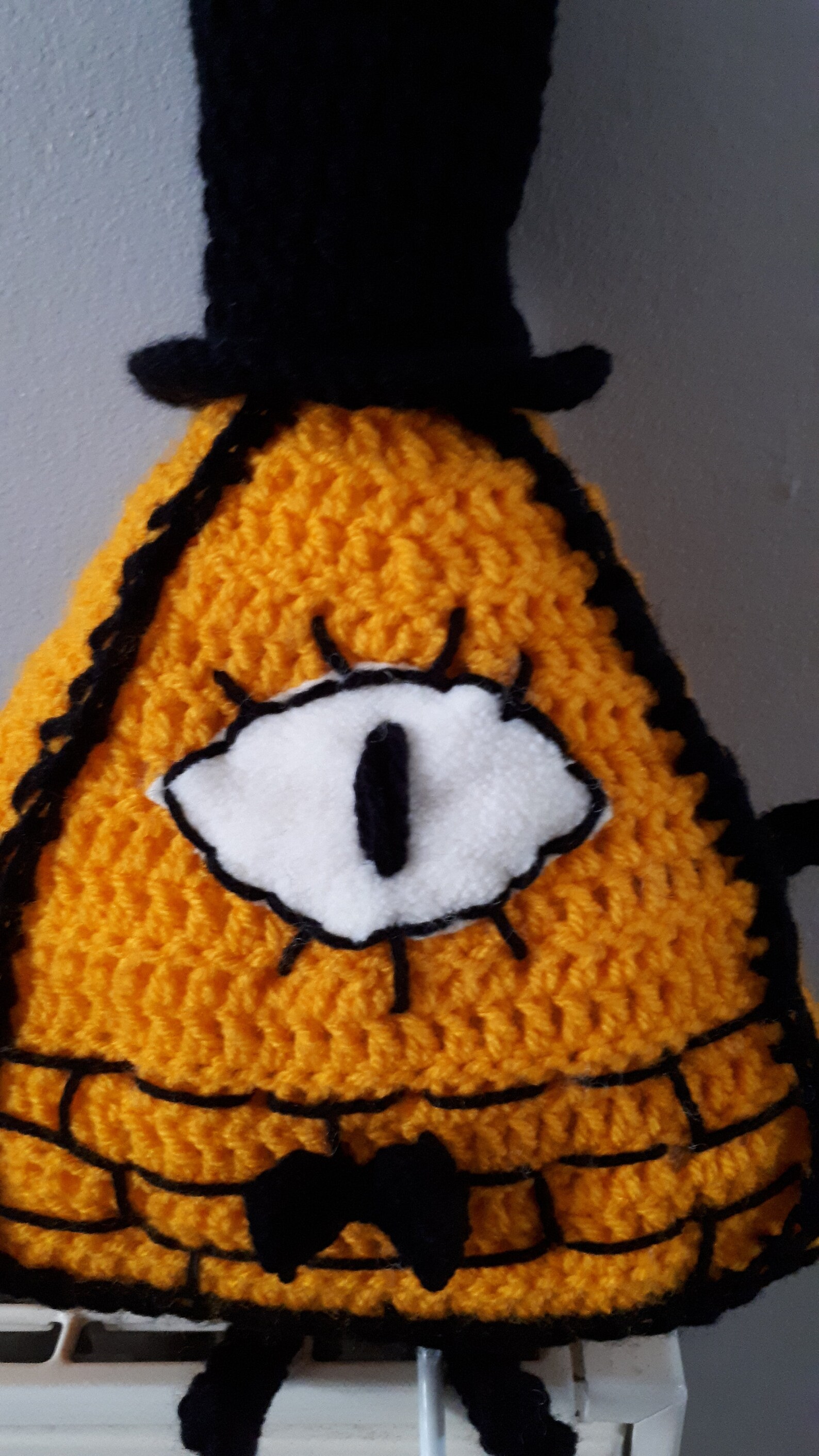 Handmade Crochet Bill Cipher Gravity Falls Plush Toy - Etsy
