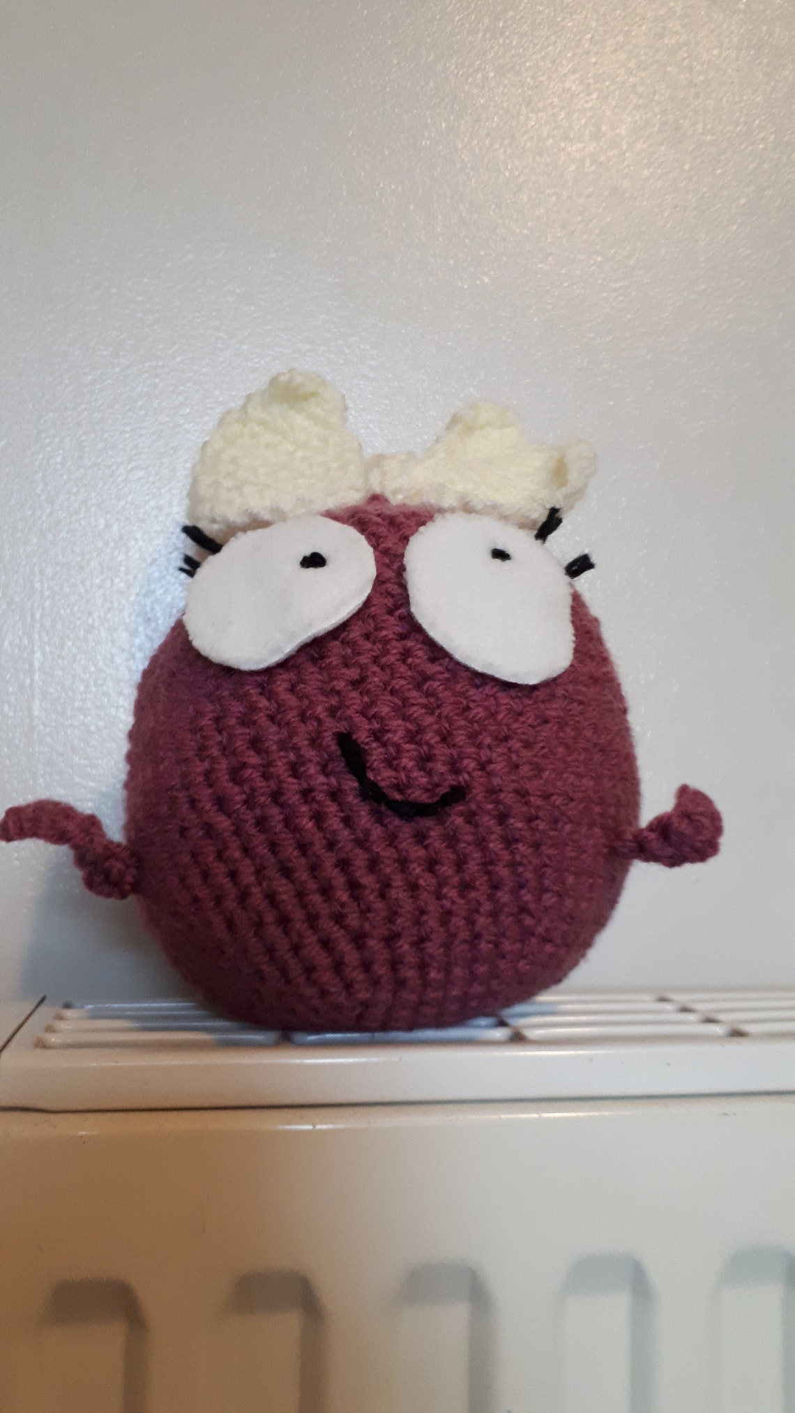 Amphibia Polly Plantar Crochet Plush Toy - Etsy