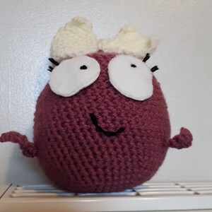 Amphibia Polly Plantar Crochet Plush Toy - Etsy