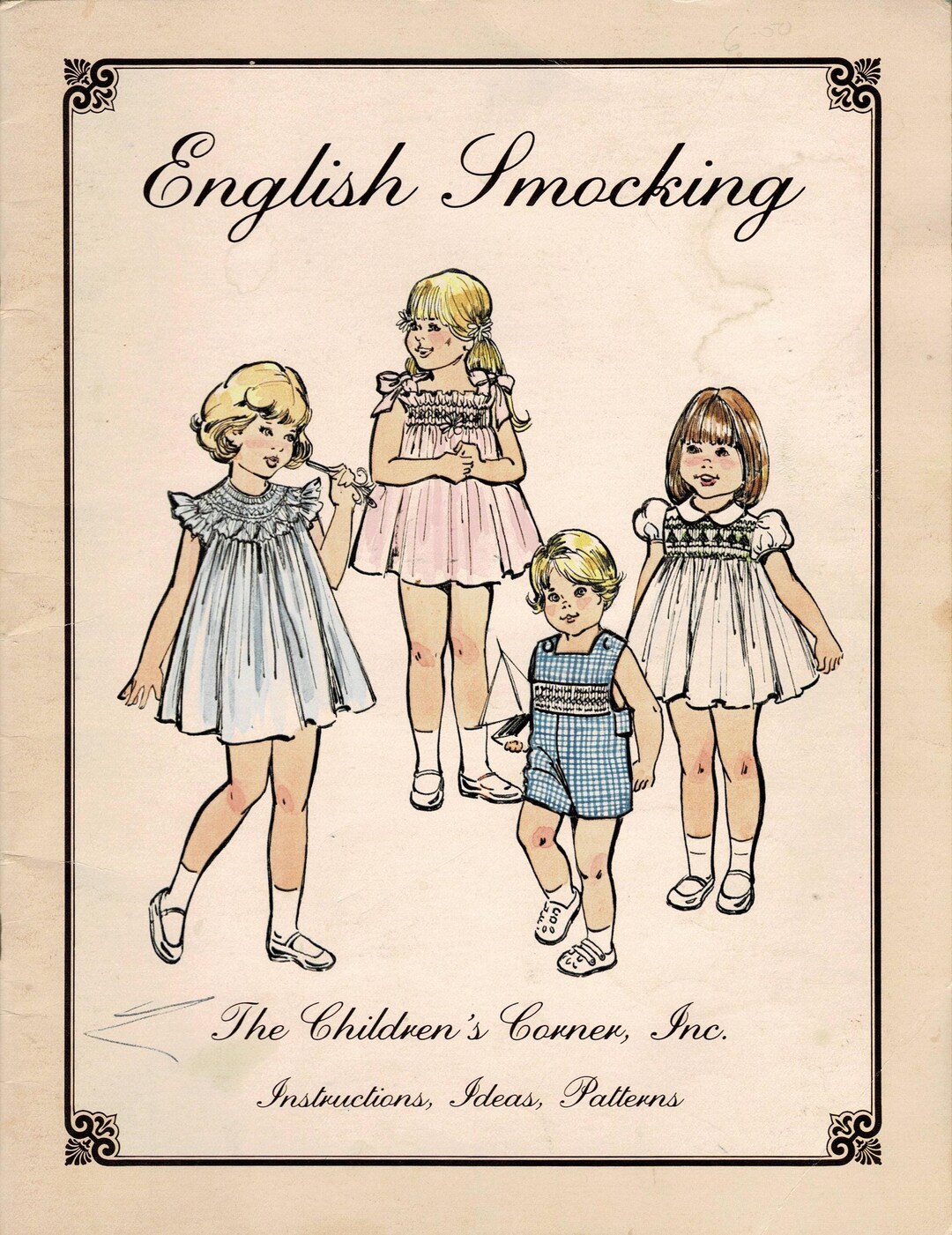 The Children's Corner English Smocking Book, Instructions Ideas ...
