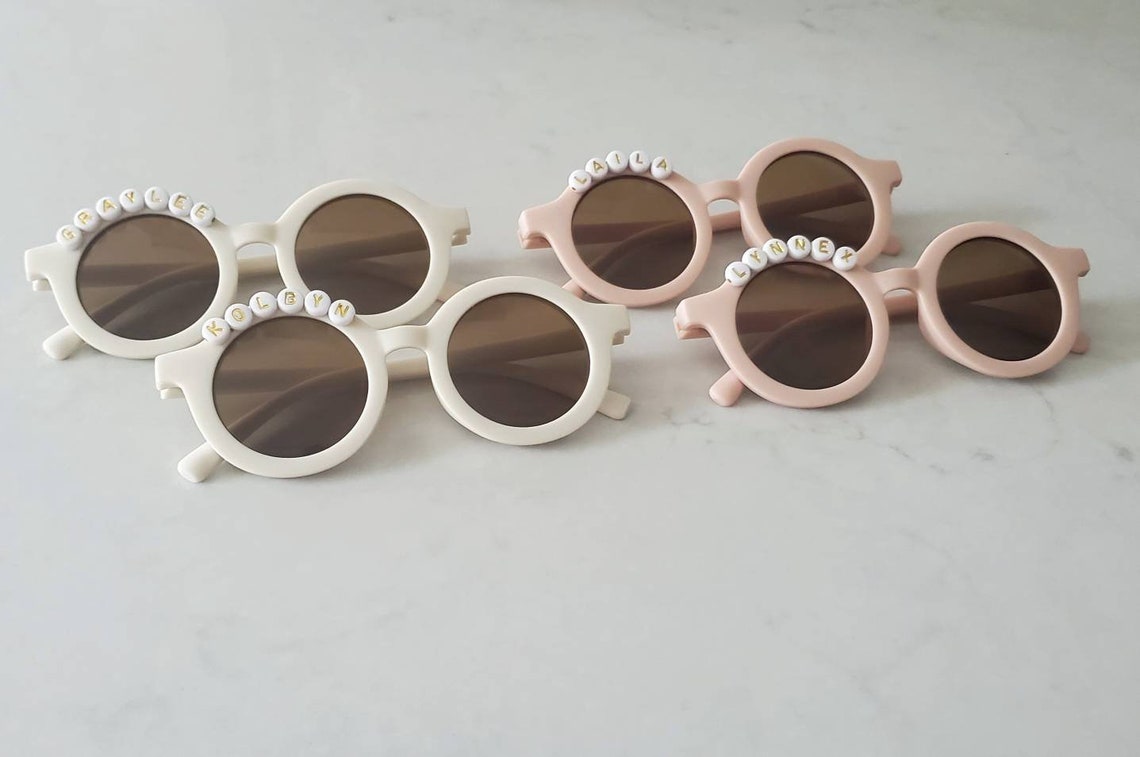 Retro Personalized Sunnies Toddler Infant Sunglasses - Etsy