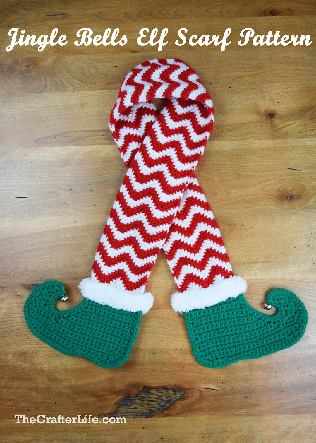 Jingle Bells Elf Scarf Pattern - Etsy