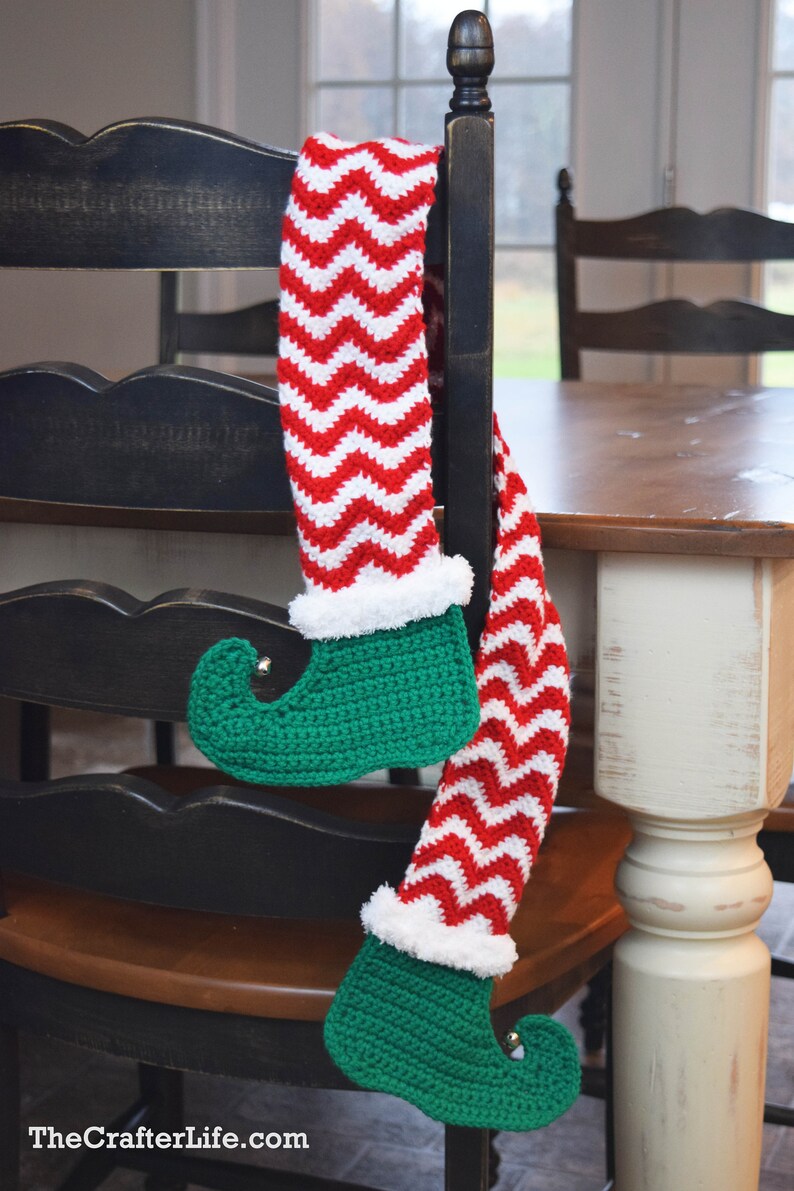 Jingle Bells Elf Scarf Pattern - Etsy Canada