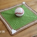 Baseball Diamond Lovey and Mini Baseball PATTERNS ONLY* - Etsy