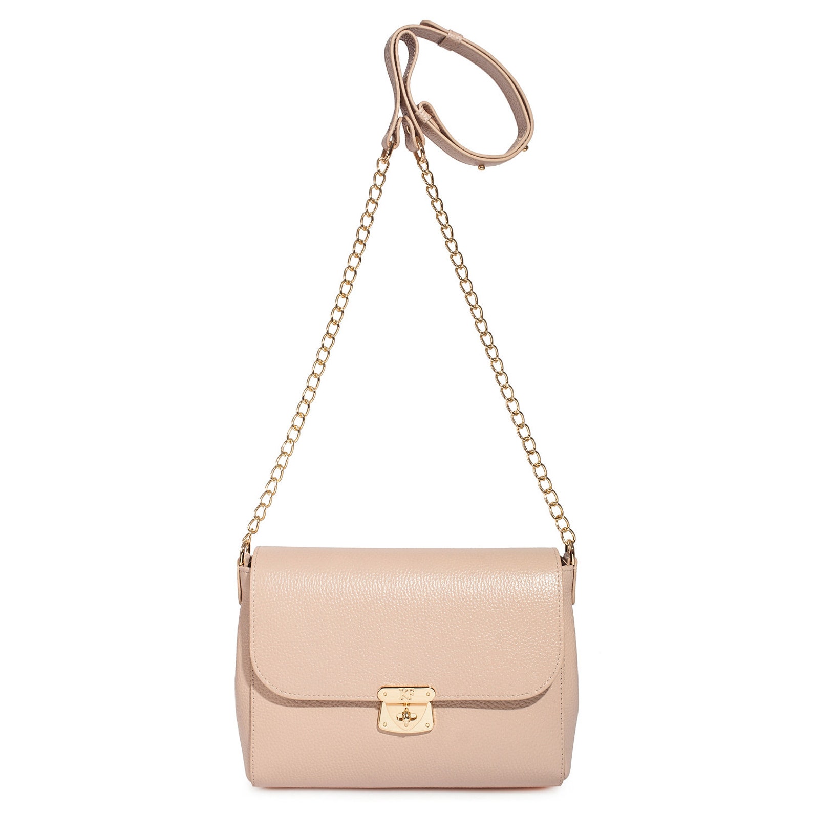 Leather Cross Body Bag Beige Leather Shoulder Bag - Etsy