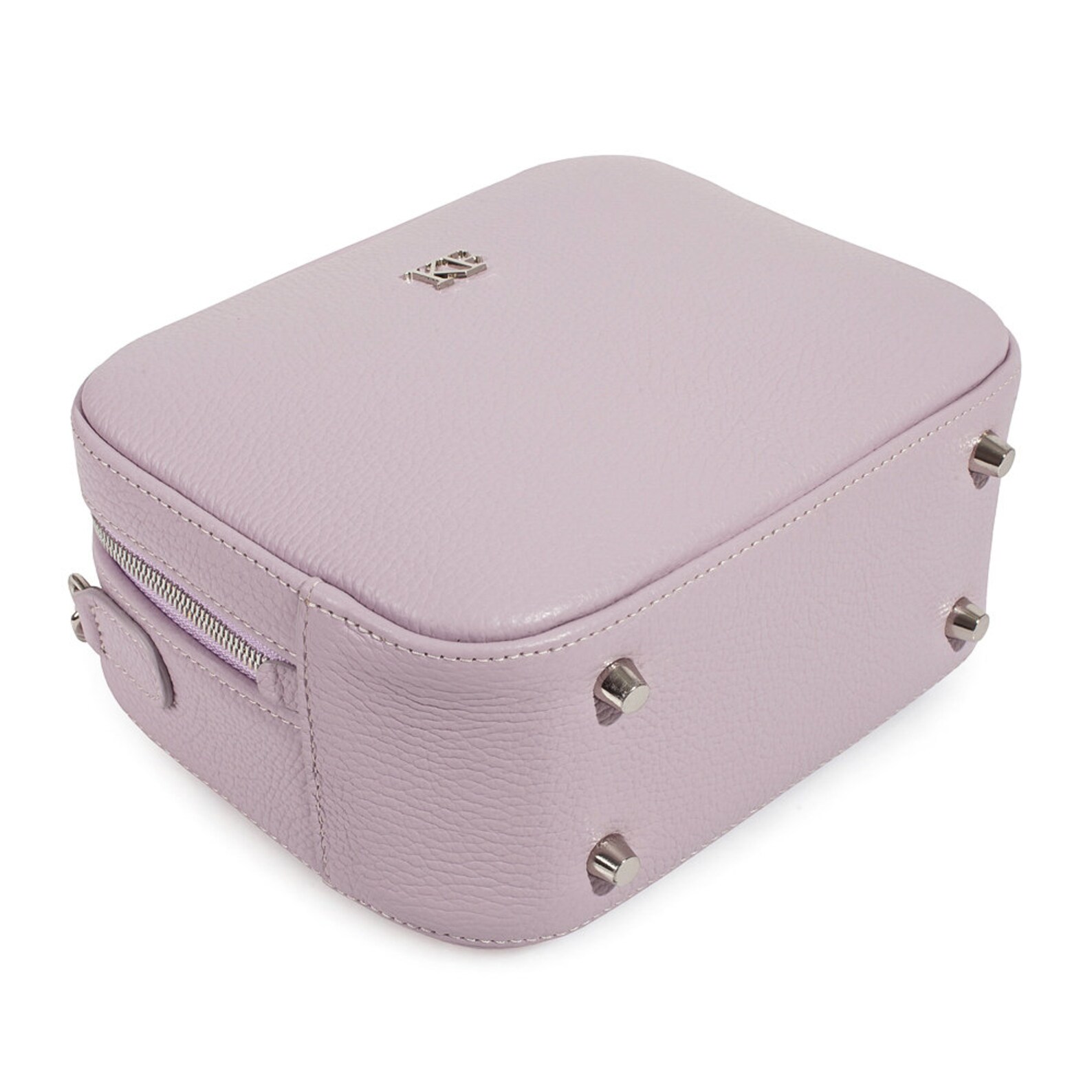 Leather Cross Body Bag Light Purple Leather Shoulder Bag - Etsy