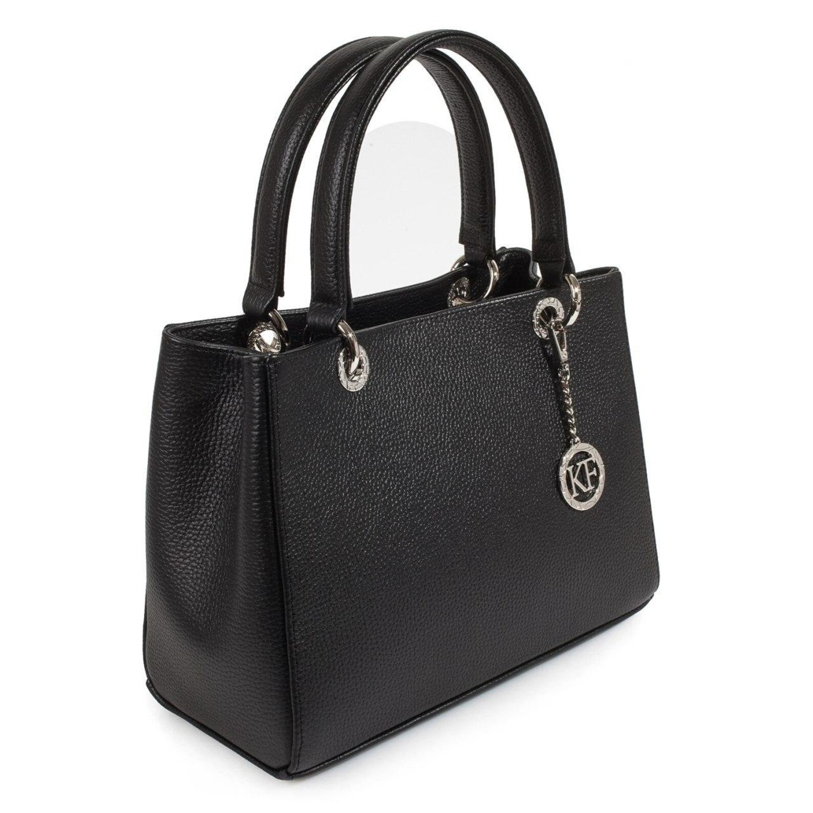 Leather Top Handle Bag Black Leather Handbag Top Handle - Etsy