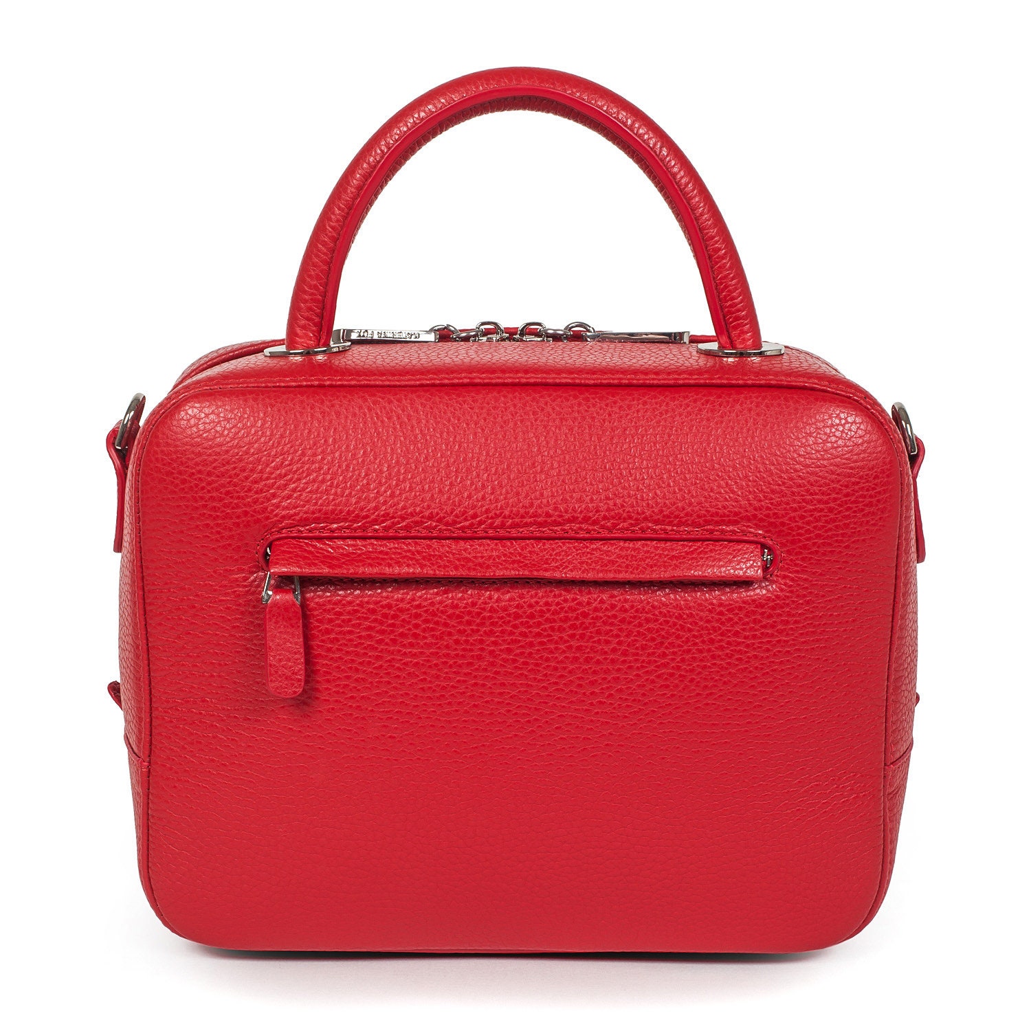 Leather Top Handle Bag Red Leather Handbag Top Handle - Etsy