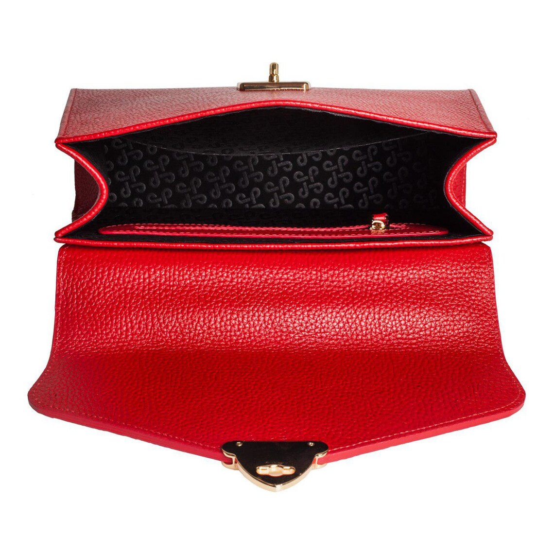 Leather Top Handle Bag Red Leather Handbag Top Handle | Etsy