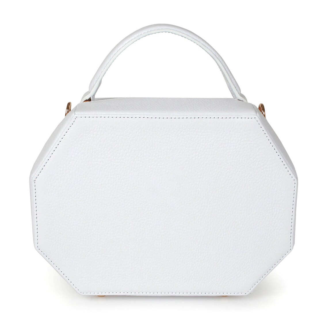 Leather Boxbag White Leather Box Bag Women's Leather - Etsy