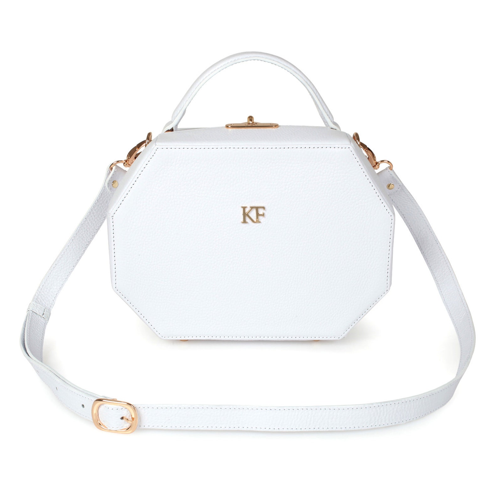 Leather Boxbag White Leather Box Bag Women's Leather - Etsy