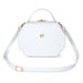 Leather Boxbag, White Leather Box Bag, Women's Leather Boxbag, Leather ...