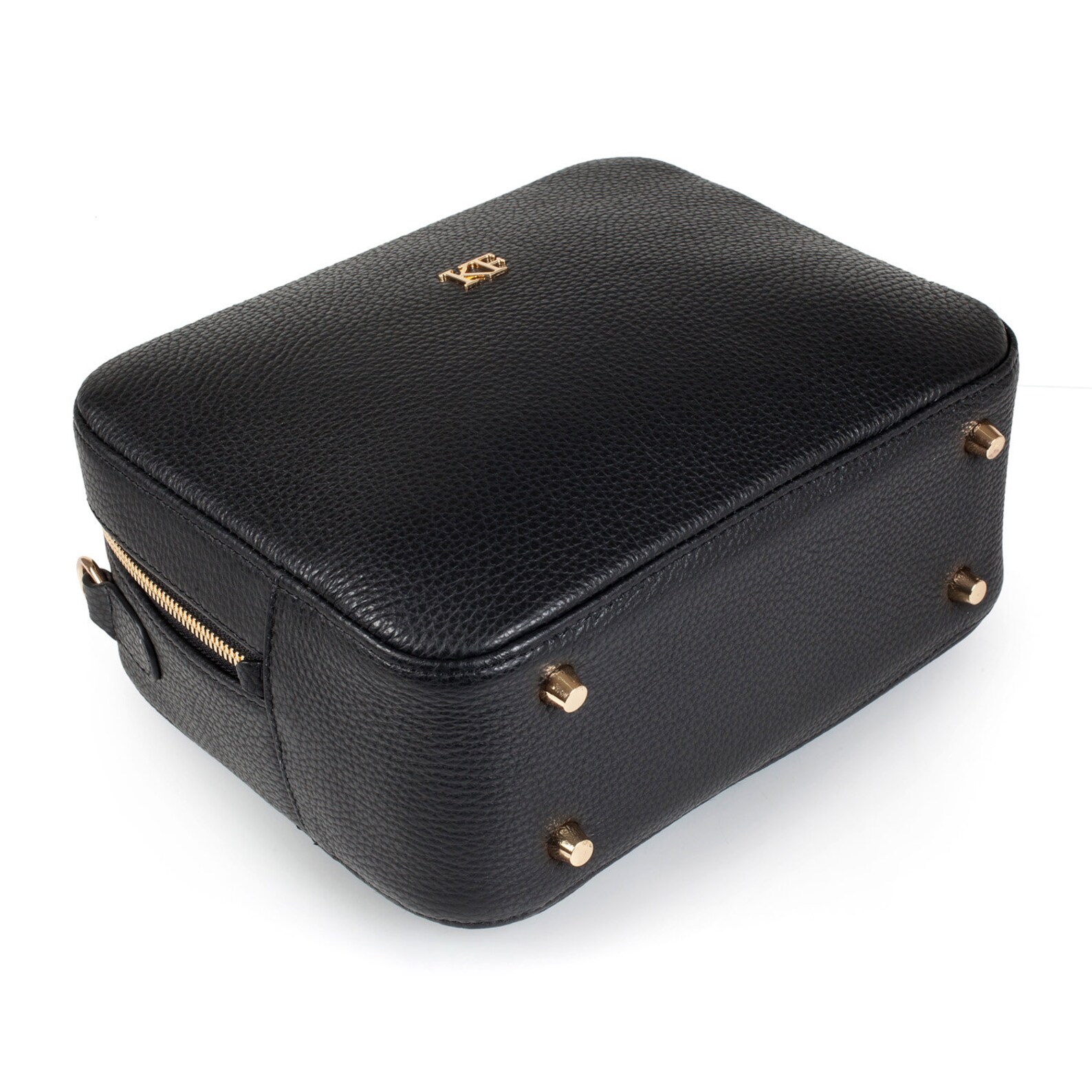 Leather Top Handle Bag Black Leather Handbag Top Handle | Etsy