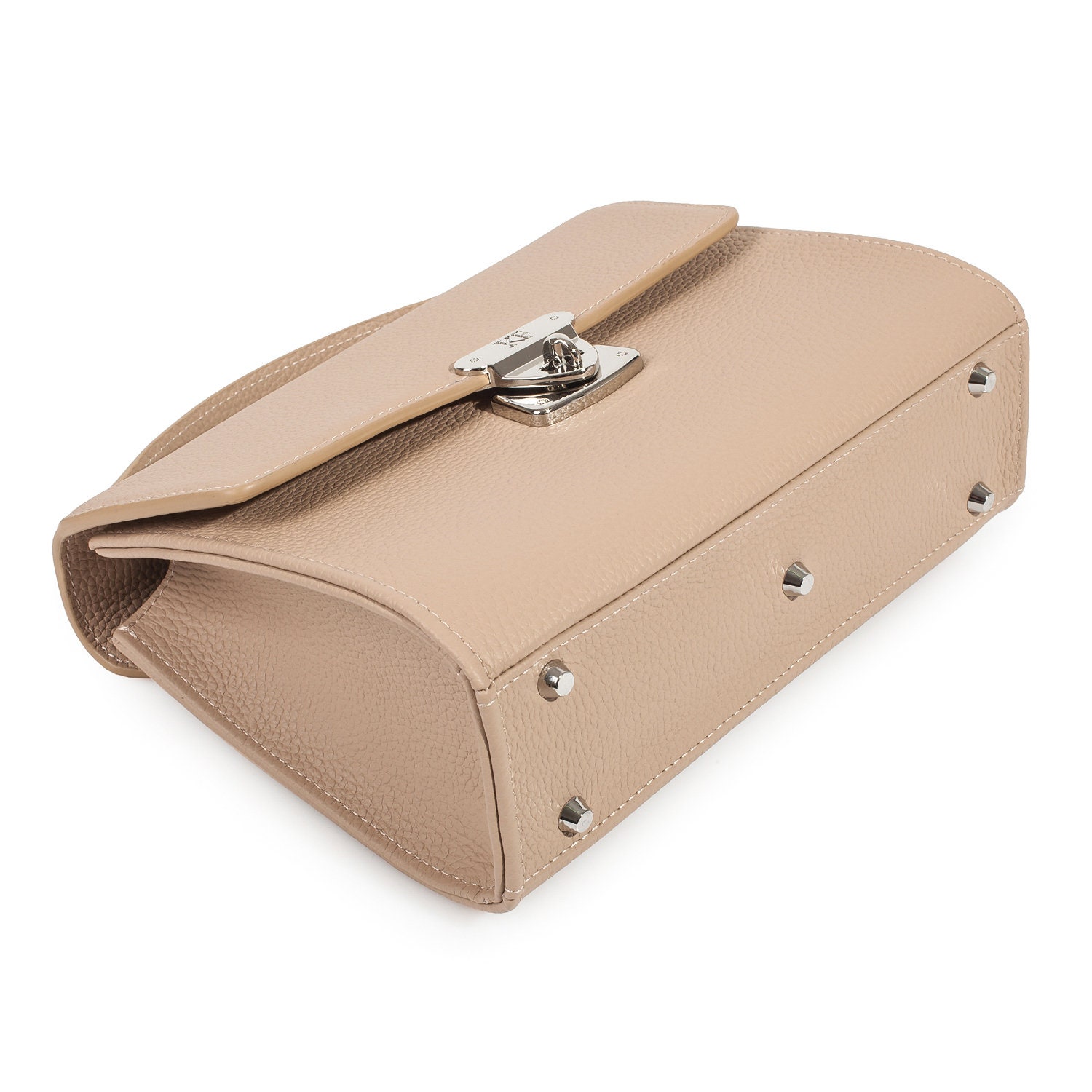 Leather Cross Body Bag Beige Leather Shoulder Bag - Etsy