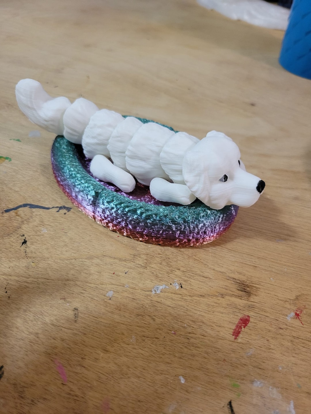 3D Printed Fidget Dog Great Pyrenees - Etsy