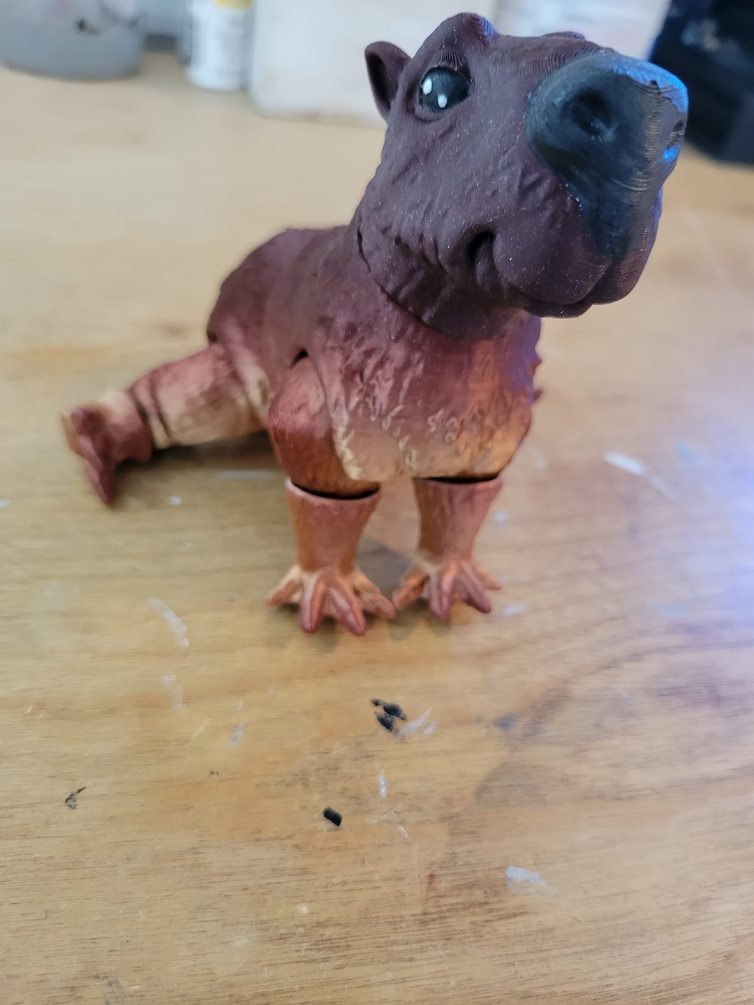 3D Printed Capybara - Etsy